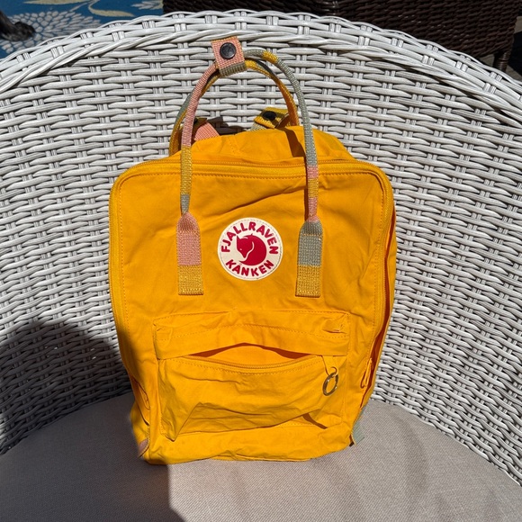 Fjallraven | Accessories | Fjallraven Knken Warm Yellow Backpack | Poshmark